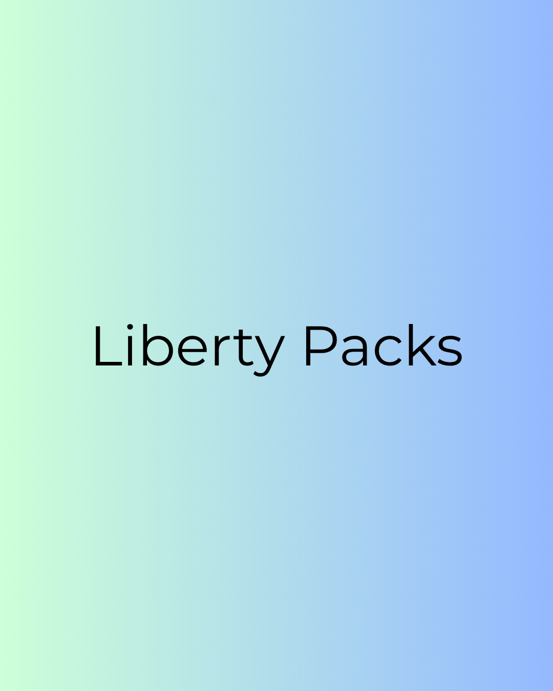 Liberty Packs – 60stitches